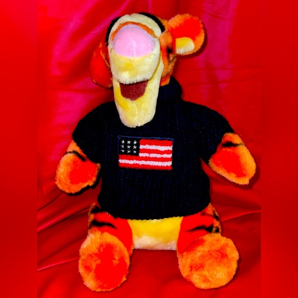 Disney | Toys | Disney Winnie The Pooh 4th Of July Tigger Small | Poshmark